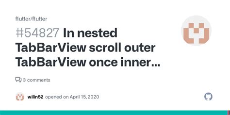 In Nested Tabbarview Scroll Outer Tabbarview Once Inner Tabbarview Is
