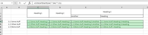 Excel Setting Cell Range Values Based On Header And Preceding Columns