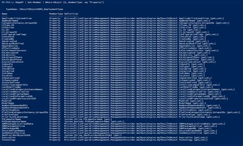 View Configmgr Application Deployment Requirements Using Powershell
