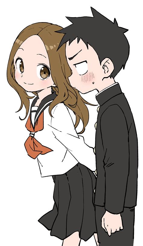 Takagi San And Nishikata Karakai Jouzu No Takagi San Drawn By Yamamoto Souichirou Danbooru
