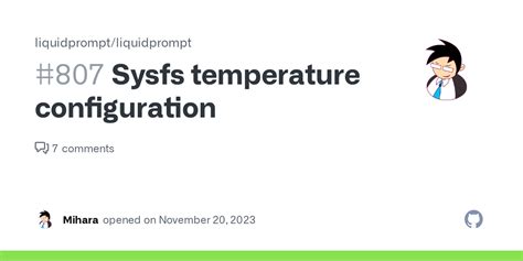 Sysfs Temperature Configuration · Issue 807 · Liquidprompt
