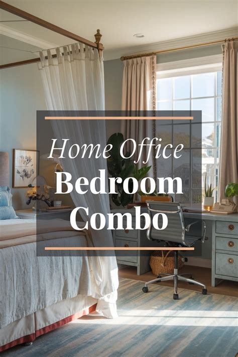 Home Office Bedroom Combo