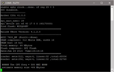 Serial Connection Showing The Boot Sequence Of A Connected Router Download Scientific Diagram