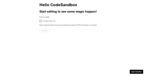react hook form issue 2755 codesandbox