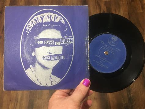 Sex Pistols God Save The Queen Virgin Records First Pressing Release