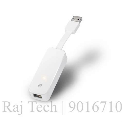 Tp Link Ue Usb To Gigabit Ethernet Network Adapter Lan Capable White At Rs In Ahmedabad
