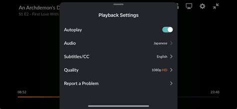 why no playback speed option r crunchyroll