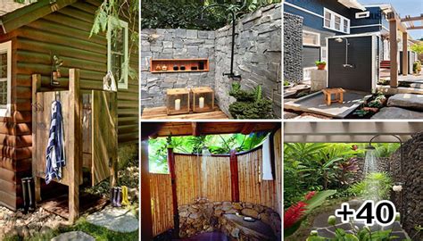 40 ไอเดีย ห้องน้ำนอกบ้านสวยๆ ใกล้ชิดธรรมชาติ คนรักบ้าน