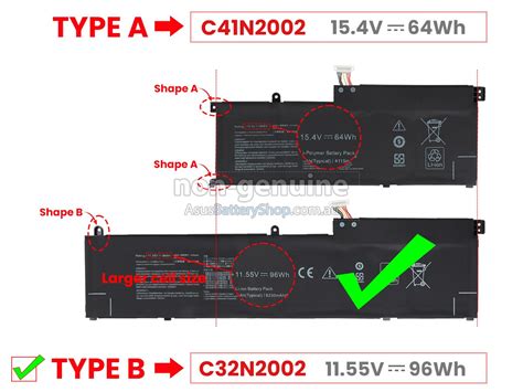 Asus C41n2002 Battery Replacement Au