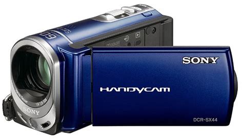 Sony DCR-SX44 4GB Handycam Camcorder (Blue ) price in Pakistan, Sony in ...
