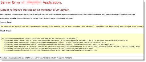 Iis Error When Deploying Asp Net Web Api On Iis Stack Overflow