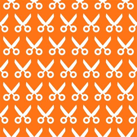 Premium Vector Scissors Seamless Pattern