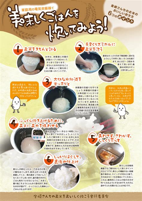 お米の美味しい炊き方 金崎さんちのお米