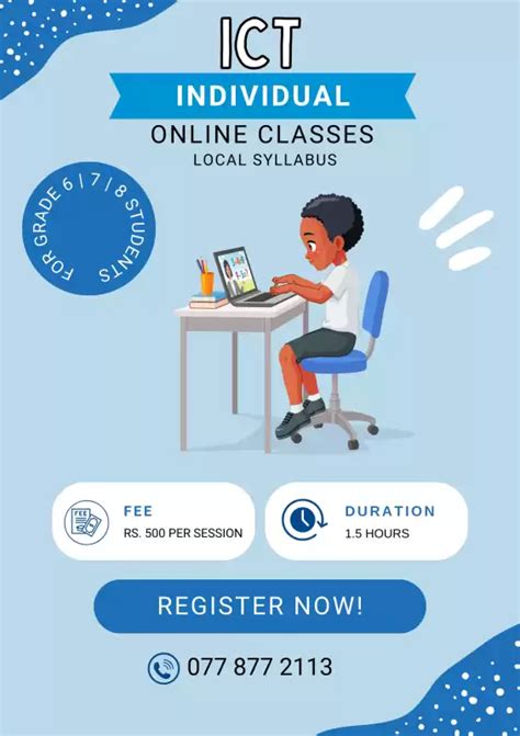 💻 Ict Made Easy Online Individual Classes For Grades 6 7 And 8 Local