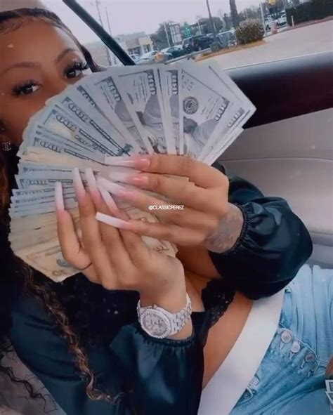 Money Money Money Girl Money Stacks Money And Happiness