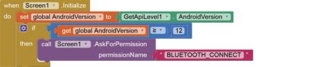 bluetooth connect denied mit app inventor help mit app inventor