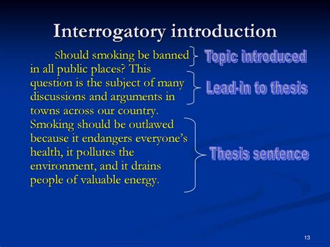 How To Write An Introductory Paragraph Ppt Download