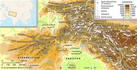 Karakoram Range Himalayas Location And Map Britannica