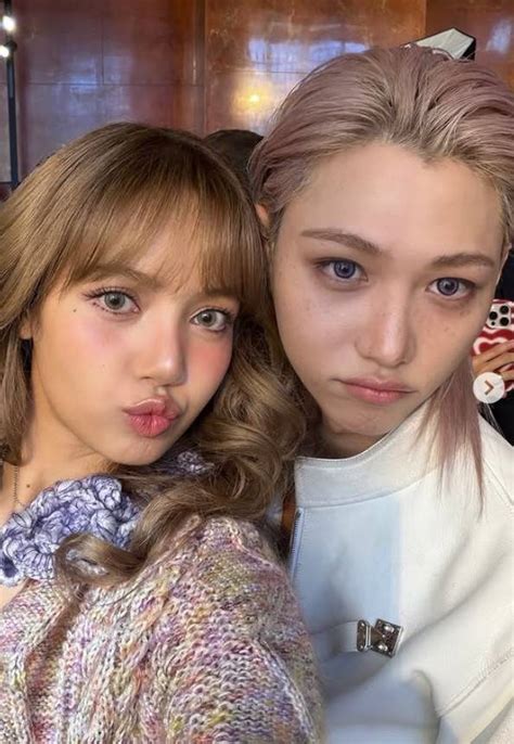 Lisa And Felix Snap Adorable Selfies At Louis Vuitton Show Wowing Fans With Unreal Visuals