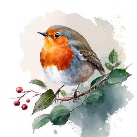 Cute Robin 12  Digital Download Commercial Use Clipart For Craft