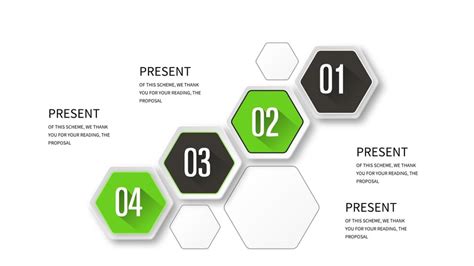 Three Hexagons With Numbers Google Slide Theme And Powerpoint Template Slidedocs