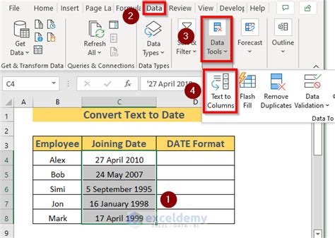 How To Solve Text Wont Convert To Date In Excel 4 Problems And Solutions Exceldemy