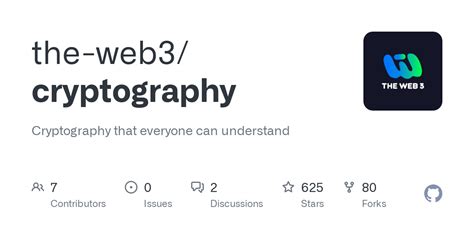 Cryptography Readme Md At Master The Web Cryptography Github