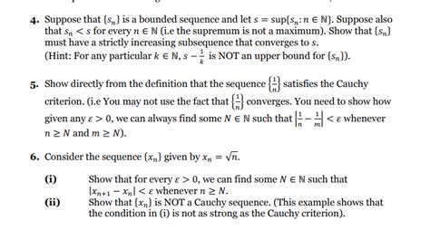 Solved Suppose That Sn Is A Bounded Sequence And Let Chegg