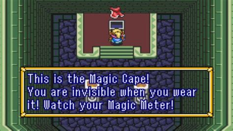 Magic Cape Early The Legend Of Zelda Alttp Snes Youtube