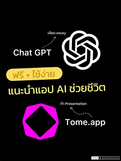 แอป Ai ช่วยเขียน Essay และทำ Presentation ฟรี แกลเลอรีที่โพสต์โดย Giutawatskiii Lemon8