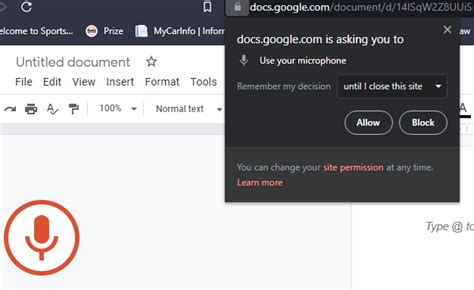 What Is Voice Typing Ben The Web Builder