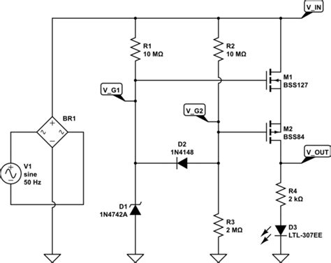 How To Sense The Presence Of AC Voltage That Could Vary From V To V Electrical