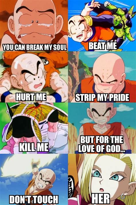 Android 18 And Krillin Dragon Ball Artwork Krillin And 18 Android