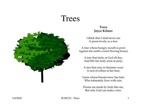 PPT Trees PowerPoint Presentation Free Download ID