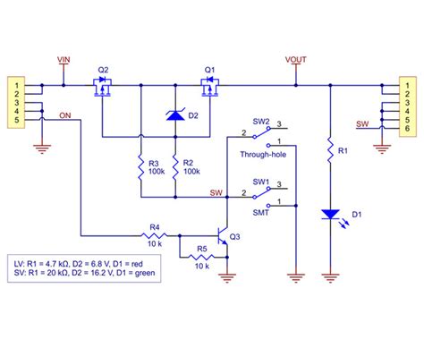 Pololu Mini Mosfet Slide Switch With Reverse Voltage Protection Sv