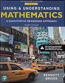 Using And Understanding Mathematics A Quantitative Reasoning Approach E Annotated Edition