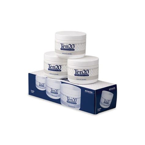 Ten20 Conductive Paste 8 Oz Jars 1 Box Of 3 Jars Admar Neuro