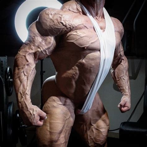 Wet Bodybuilder