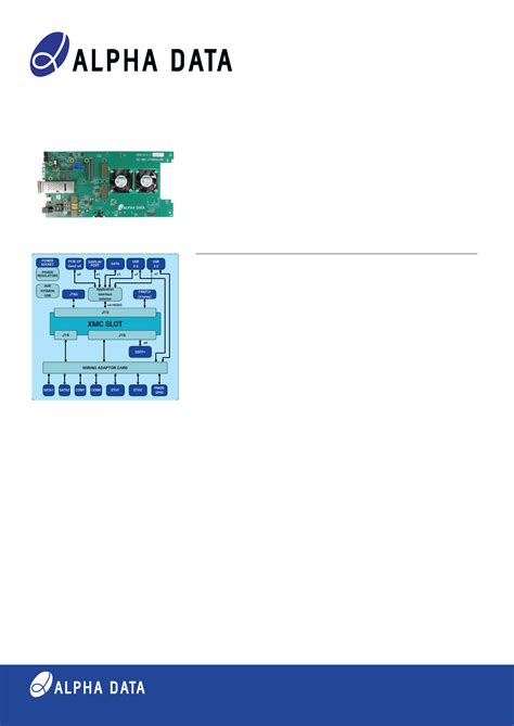 alpha data adc xmc standalone