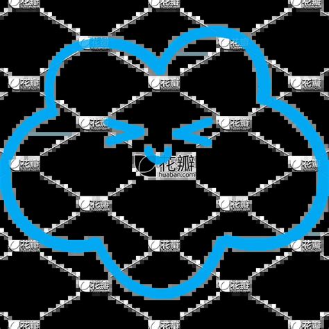 图标系列 通用 手绘简笔笑脸涂鸦贴纸素材 花瓣网