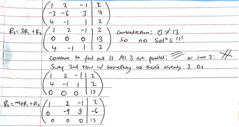 Gaussian Elimination Matrices Systems Of Equations R Maths