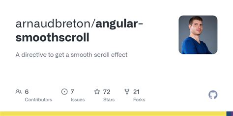 GitHub Arnaudbreton Angular Smoothscroll A Directive To Get A Smooth Scroll Effect
