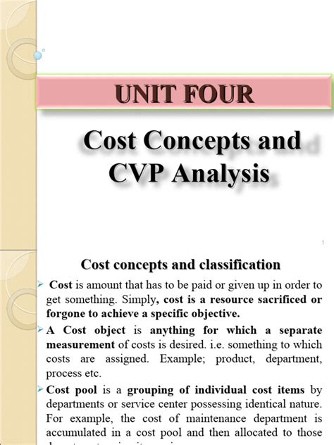 Chapter 4 Cost Concepts And Cvp Analysis Pdf Cost Of Goods Sold Pricing