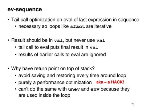 6001 Sicp Explicit Control Evaluator Ppt Download
