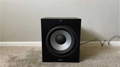 Sony SA-W3000 Home Theater Powered Active Subwoofer - YouTube
