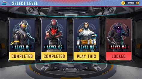 Robot Game Ui Design On Behance