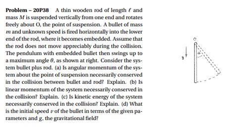 Spin Angular Momentum Bullet Hitting Bottom Of A Thin Rod