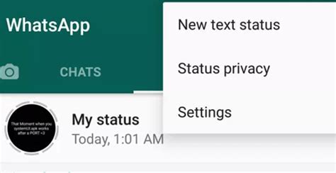 How To Enable Whatsapp Text Status Feature On Android