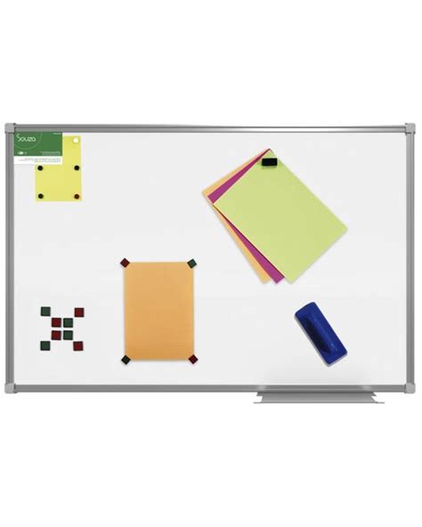 Material De Escritório Informática Papelaria Escolar Quadro Branco Magnetico 60 X 90 Aluminio