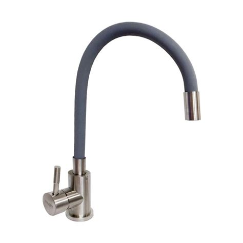 ᐉ Змішувач для кухні Kraft 3004 Gy з нержавіючої сталі • Краща ціна в Києві Україні • Купити в